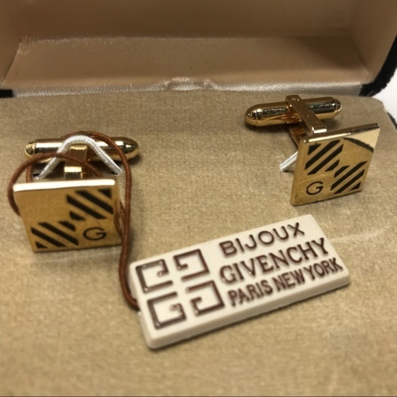 Givenchy | Accessories | Nwt Givenchy Cufflinks Vintage Stock 98s 12 ...